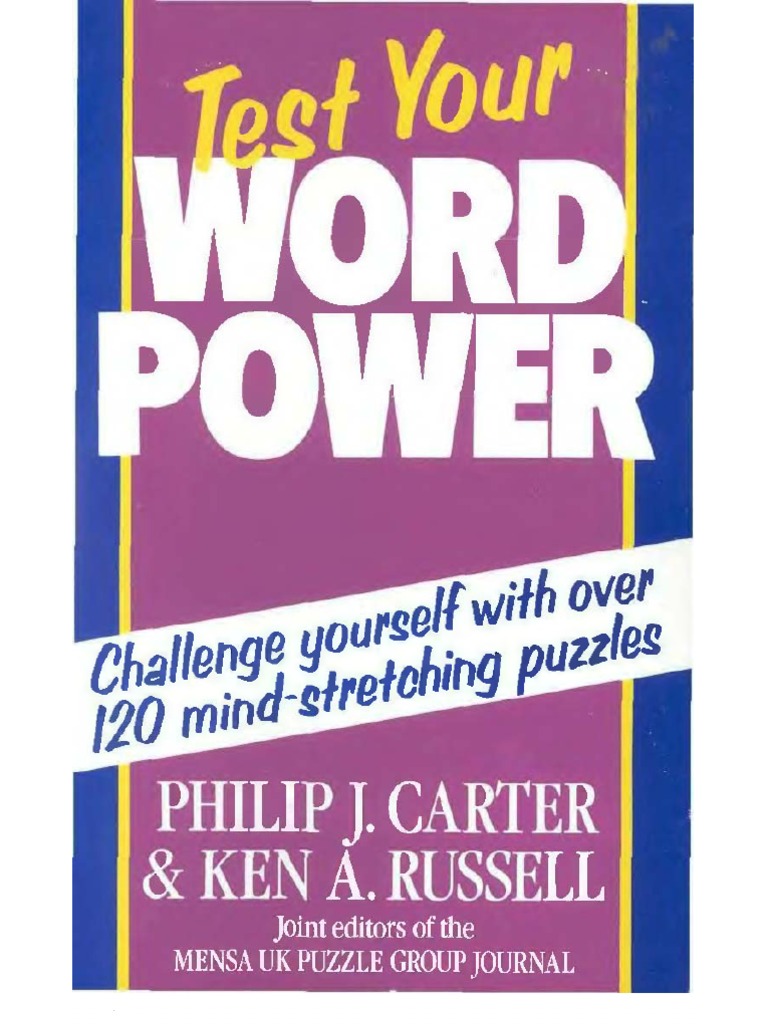 130 Test Your Word Power | PDF