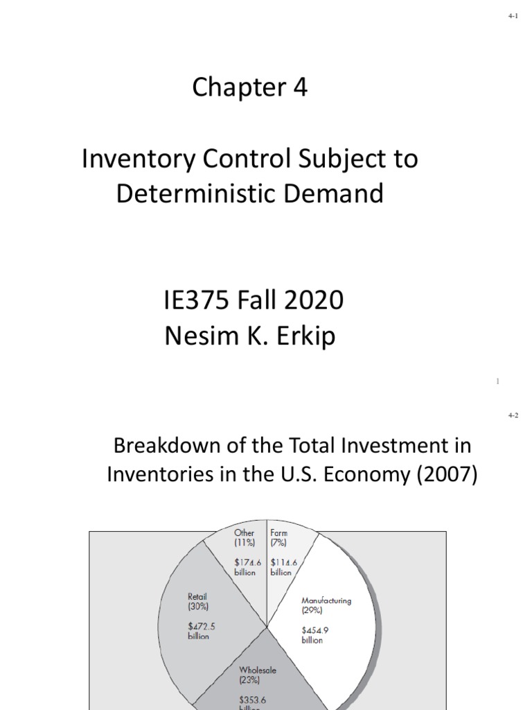 Chapter-4-0 | PDF | Inventory | Cost Of Goods Sold