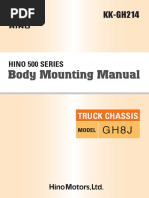 Hino Specifications | PDF | Vehicle Technology | Wheeled Vehicles