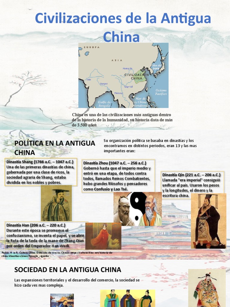 Resumen de la Civilización China Antigua | PDF | China | Política mundial