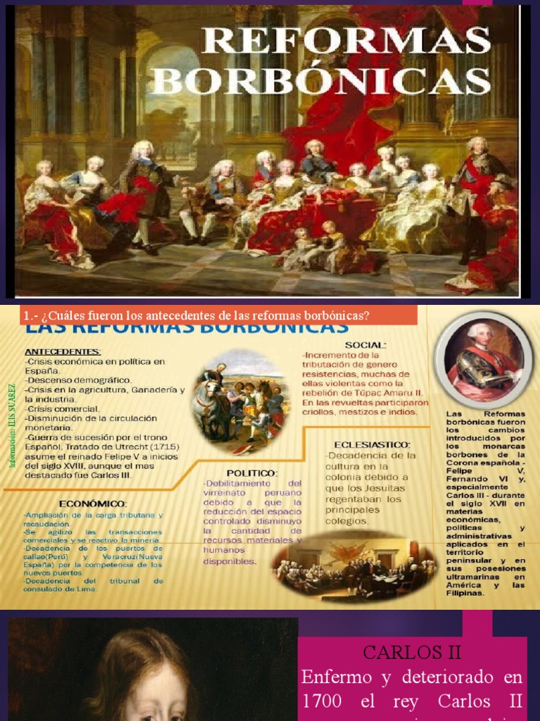 Las reformas borbónicas y la administración colonial española en ...