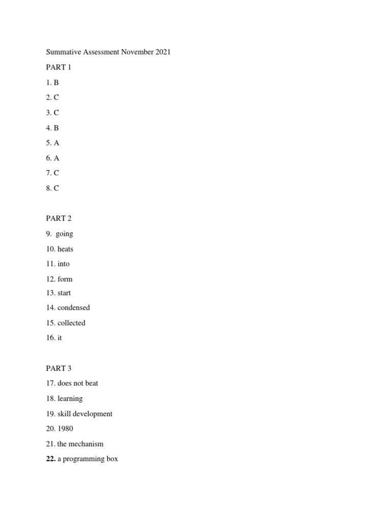 Answer Scheme p1 Final Year | PDF