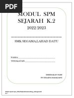 Kad Kbat Sejarah SPM | PDF