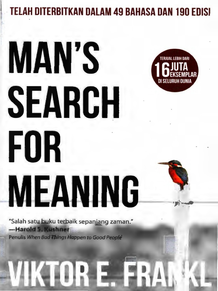 Manusia Mencari Makna Hidupnya - Mans Search For Meaning (Viktor E ...