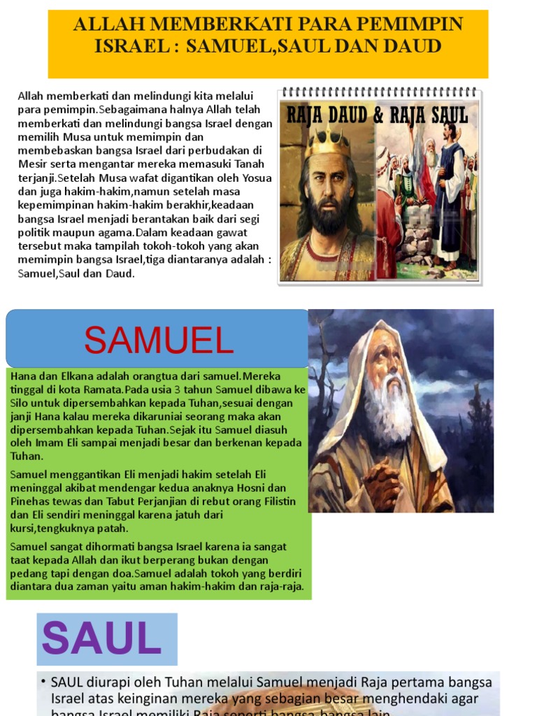 Allah Memberkati para Pemimpin Israel | PDF