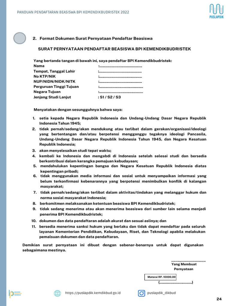 Buku Panduan Pendaftaran BPI Bergelar Tahun 2022 FINAL 1 | PDF Buku Panduan Pendaftaran BPI Bergelar Tahun 2022 FINAL 1 | PDF