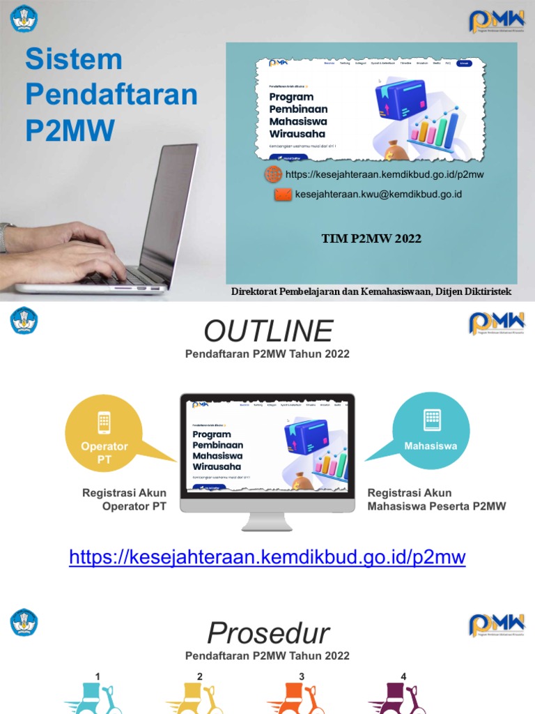 Sosialisasi P2MW-Sistem Pendaftaran P2MW | PDF