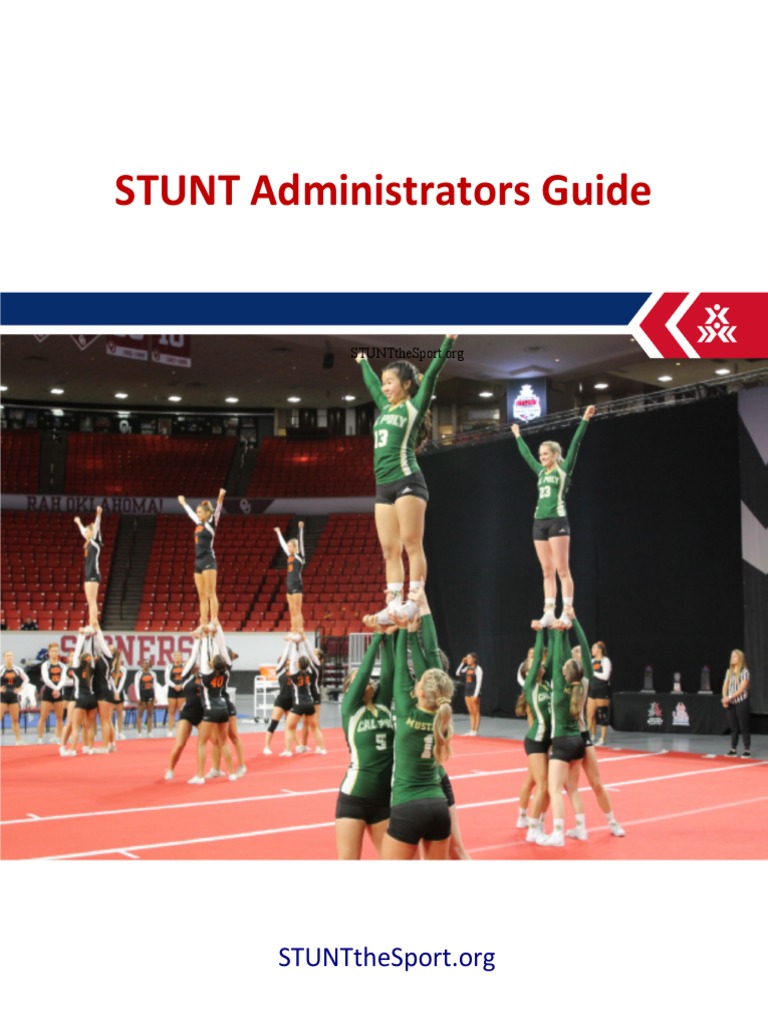 STUNT Sport Administration Guide | PDF | Cheerleading | Gymnastics