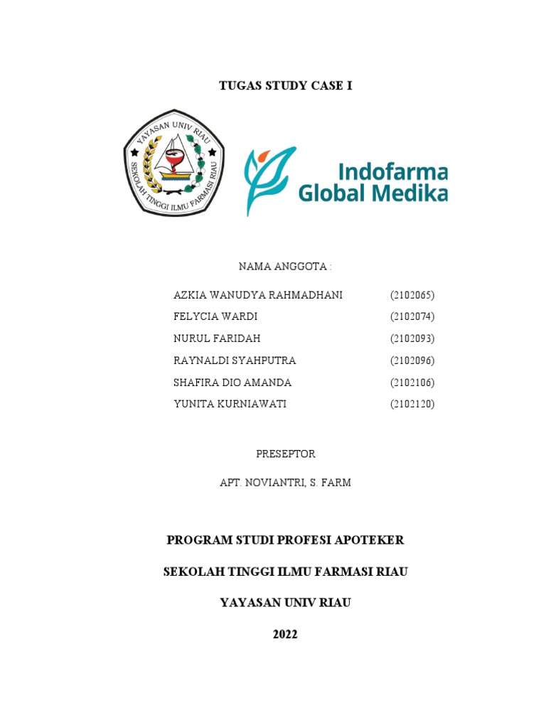 Tugas Study Case I-1 | PDF