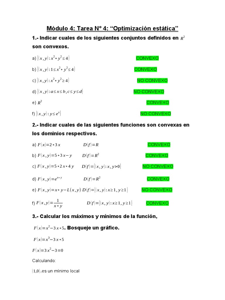 Tarea N°04 | PDF | Análisis | Álgebra