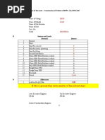 DPR Format of Civil Engineers in Excel Format | PDF | Masonry | Brick