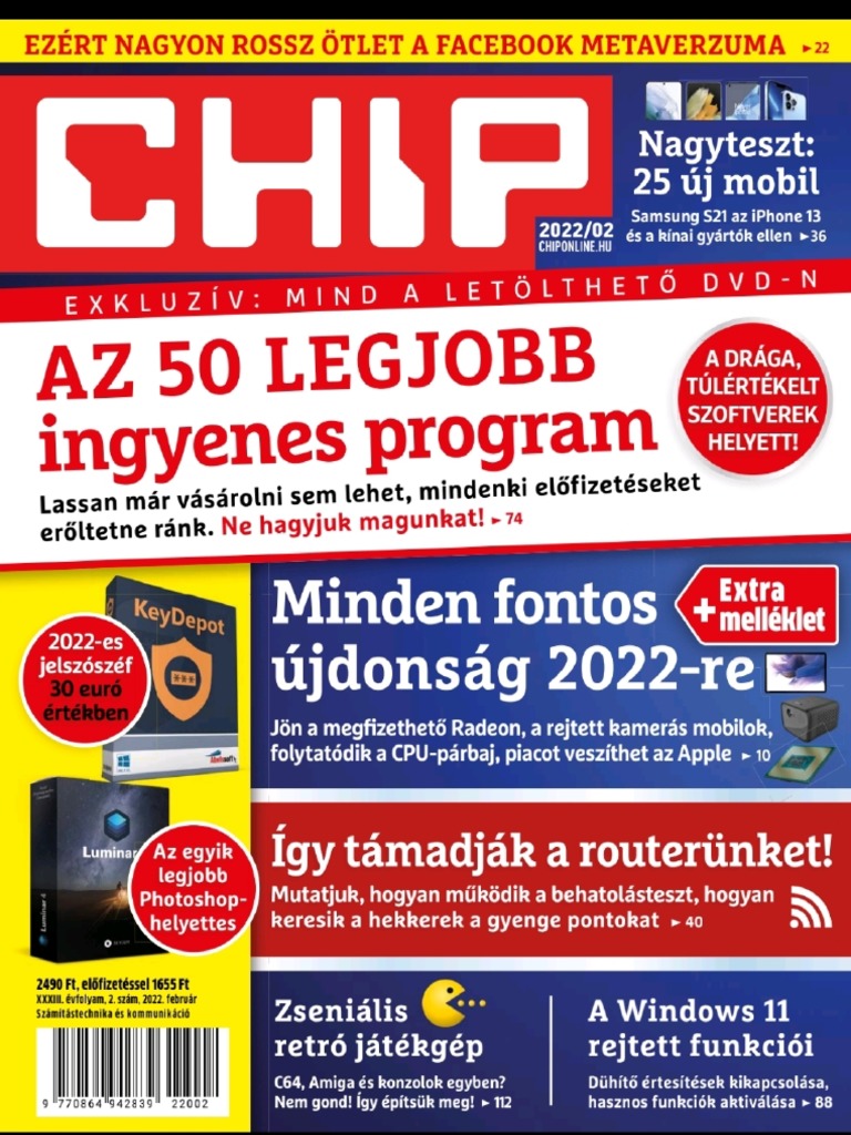 CHIP Magazin 2022 - 02 | PDF