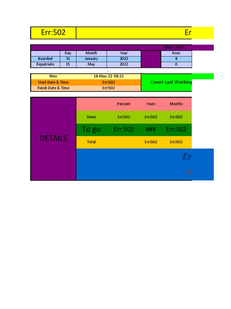 Sea Time Calculator | PDF