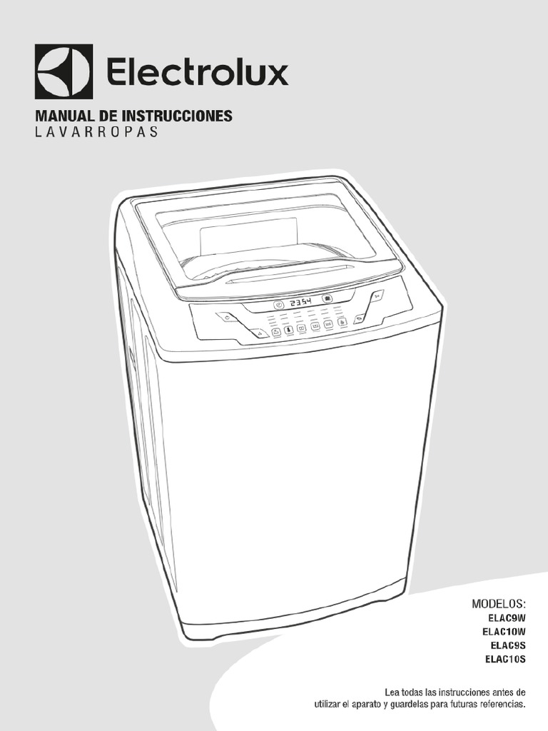 Electrolux ELAC9W User Manual - Manualzz | PDF