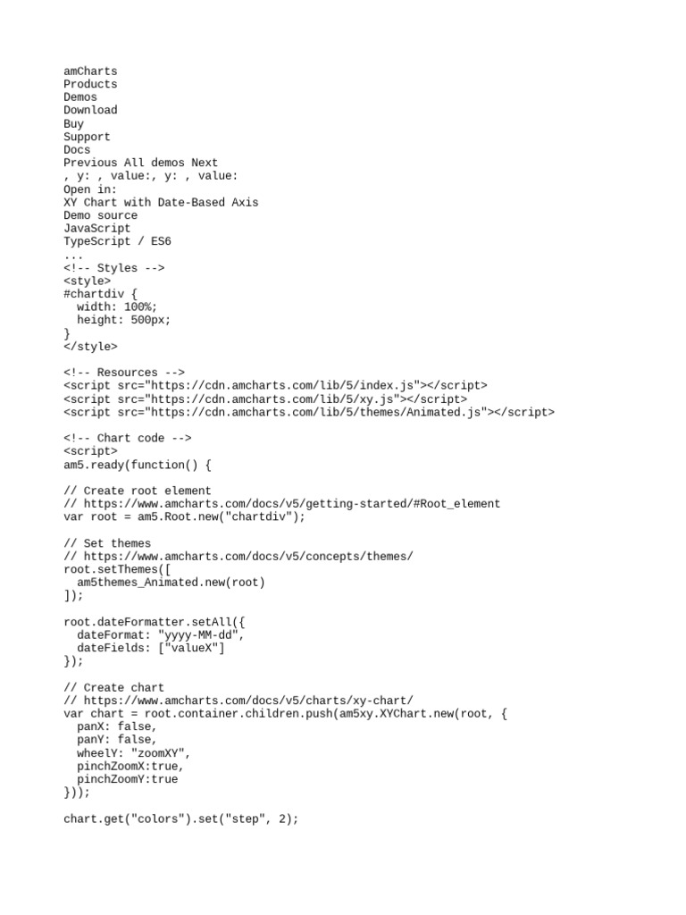 X-Y Chart Amcharts | PDF | Internet | Software