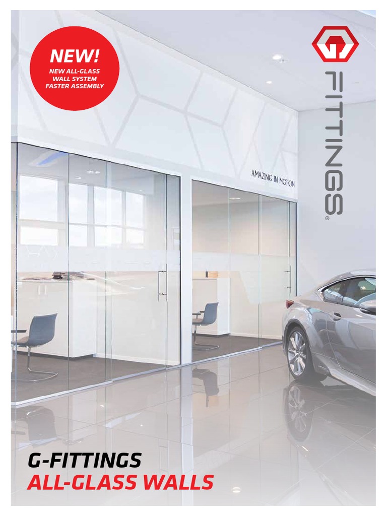 G Fittings All Glass Walls Small | PDF | Door | Manufactured Goods