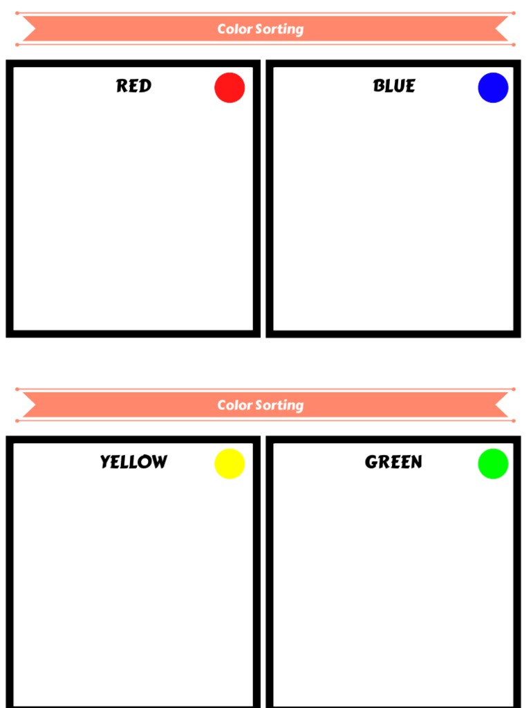 Color Sorting | PDF