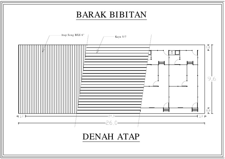 Denah Atap Seng | PDF