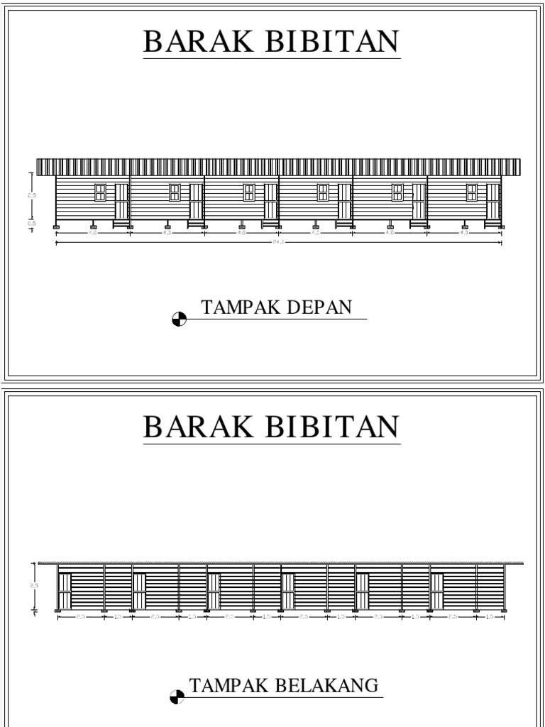 Gambar Barak Bibitan | PDF