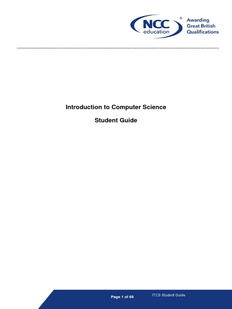 ITCS Student Guide - V1.2 - Topic 1 | PDF | Computer Network | Computer ...