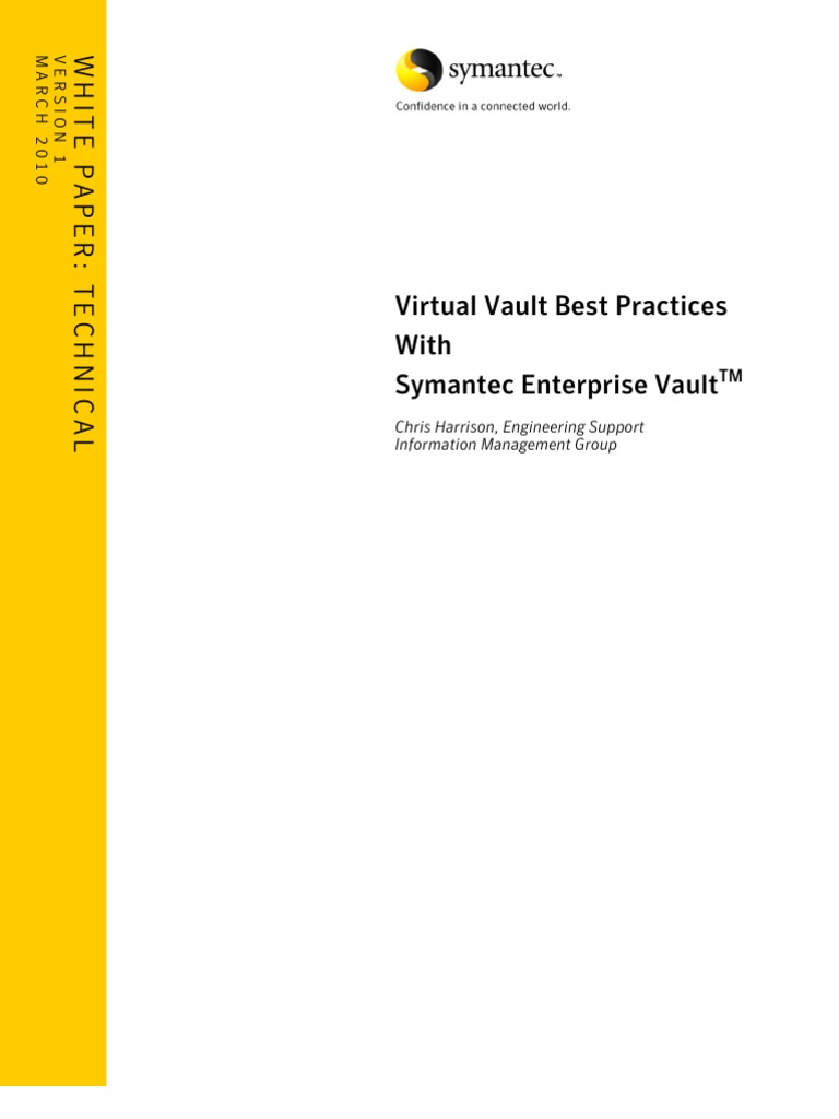 Virtual Vault Best Practices | PDF | Cache (Computing) | Microsoft Sql ...