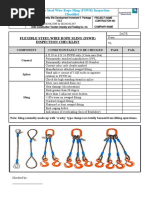 Steel Wire Rope Sling Safety Checklist | PDF