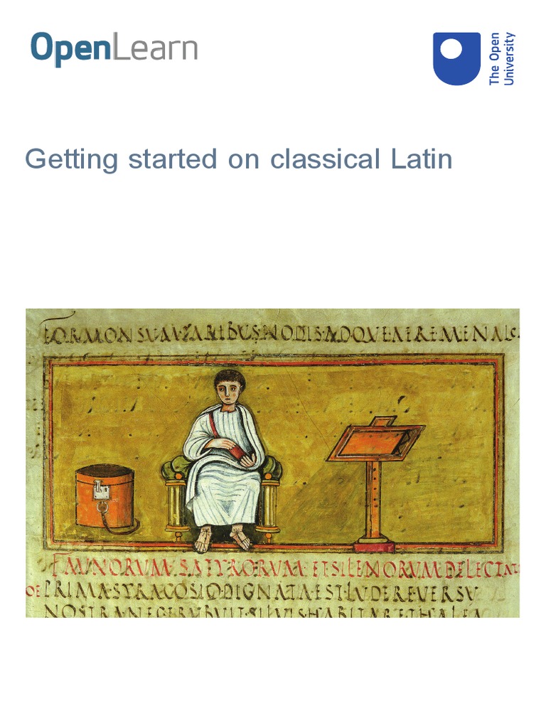 Getting Started On Classical Latin Printable | PDF | Grammatical Tense ...