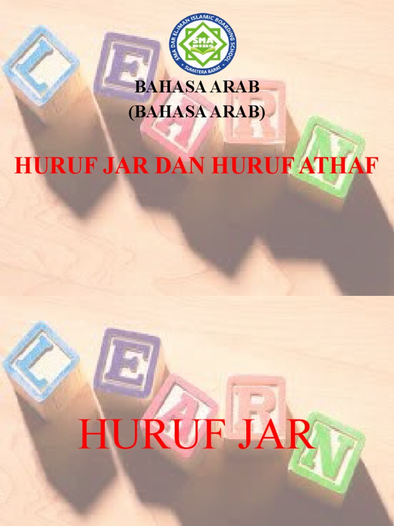 Huruf Jar Dan Athaf | PDF