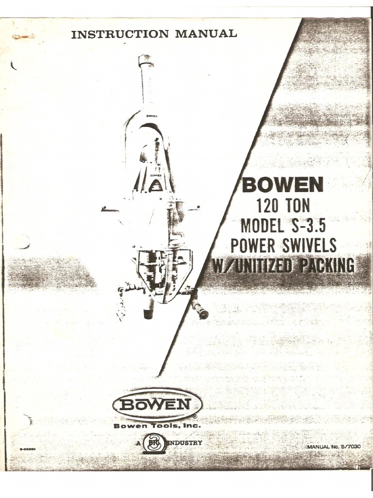 BOWEN Manual | PDF
