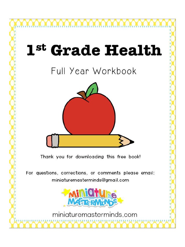 First Grade Health Book | PDF