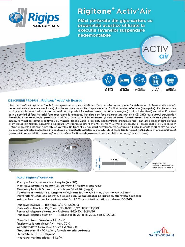 Tds - Rigitone Activ'Air | PDF