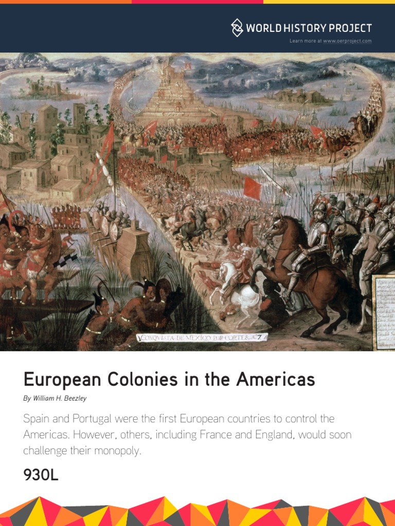 WHP-1200 3-3-4 Read - European Colonies in The Americas - 930L | PDF ...