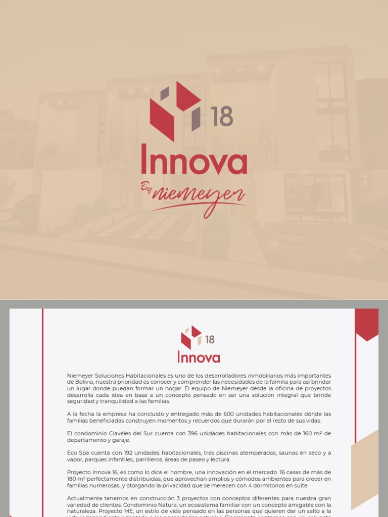 Brochure Innova 18 | PDF