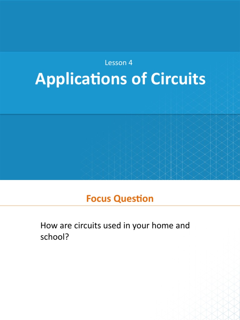 19.4 Applications of Circuits | PDF | Series And Parallel Circuits ...