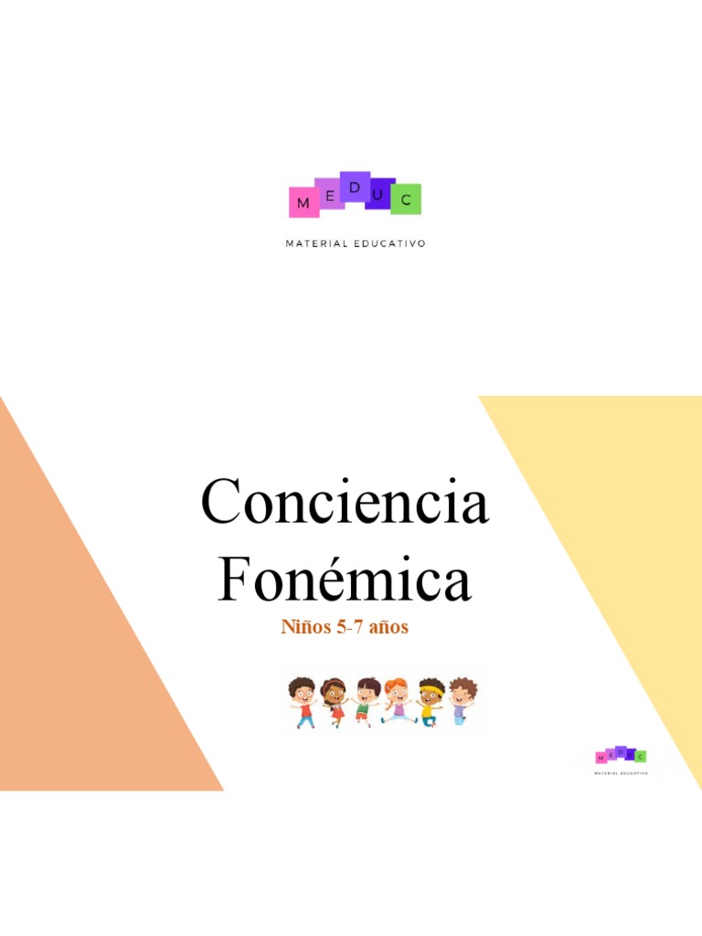 Conciencia Fonémica 5-7 Años | PDF