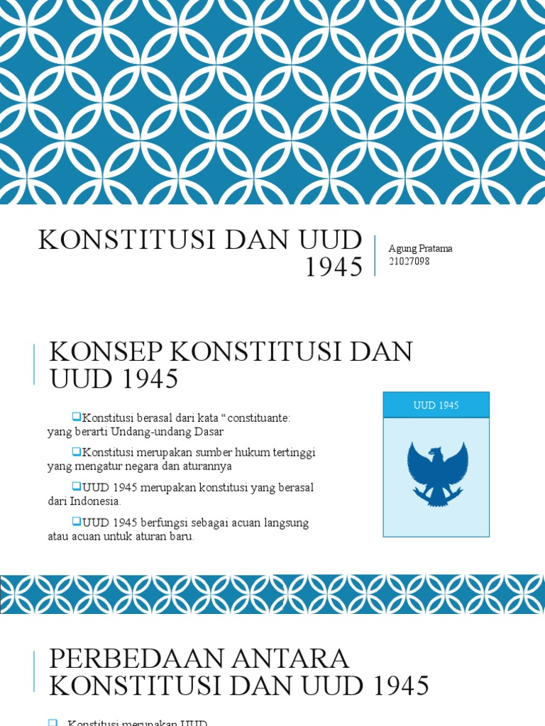 Konstitusi Dan Uud 1945 Pdf 