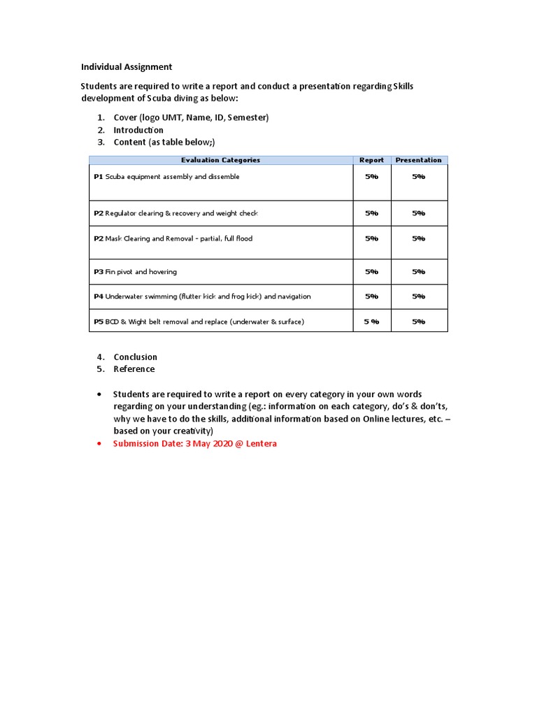 CCS3043 - Assignment Individu - Skills Development | PDF
