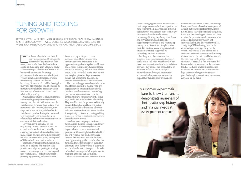 Feature Fiserv | PDF | Business Process | Banks