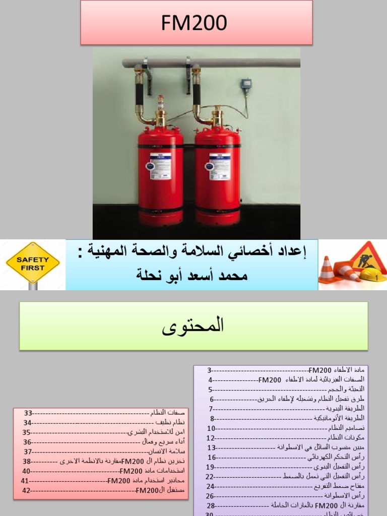 FM 200 System | PDF