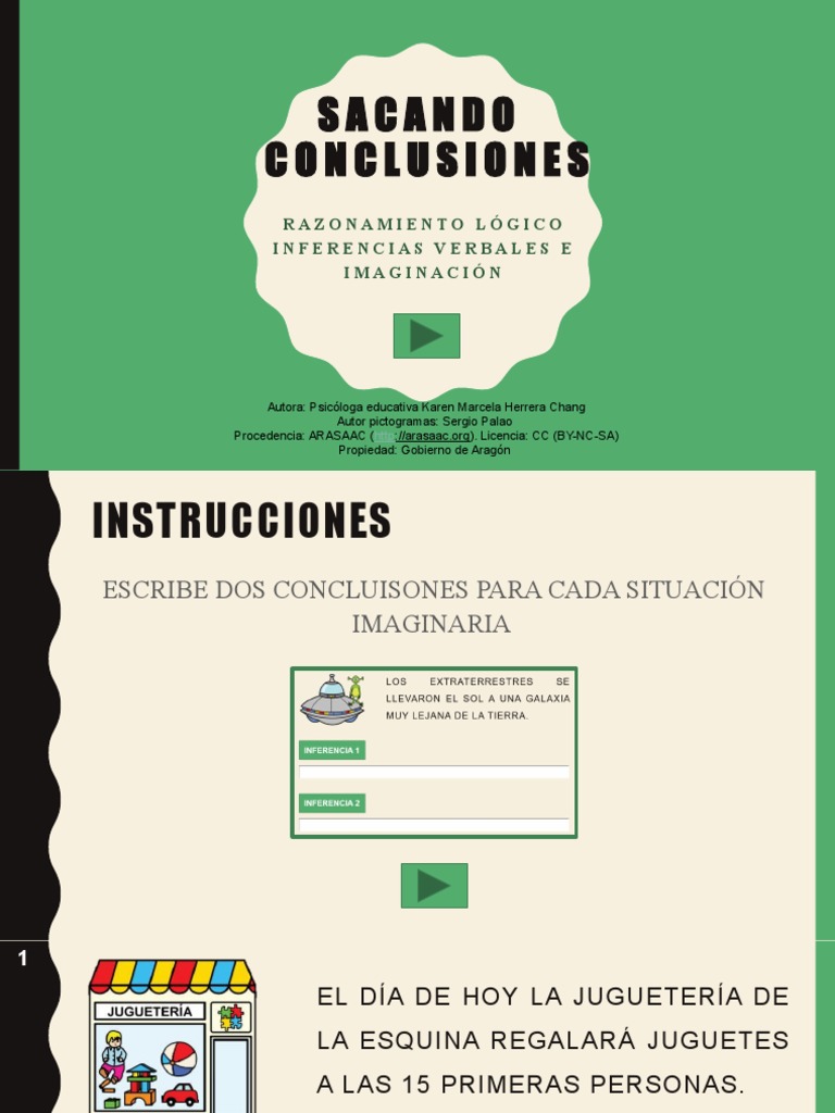 Ejemplos de Inferencias Visuales y Verbales | PDF