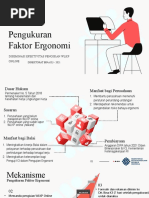 Standar Ergonomi Dari Permenkes 48 Tahun 2016 | PDF