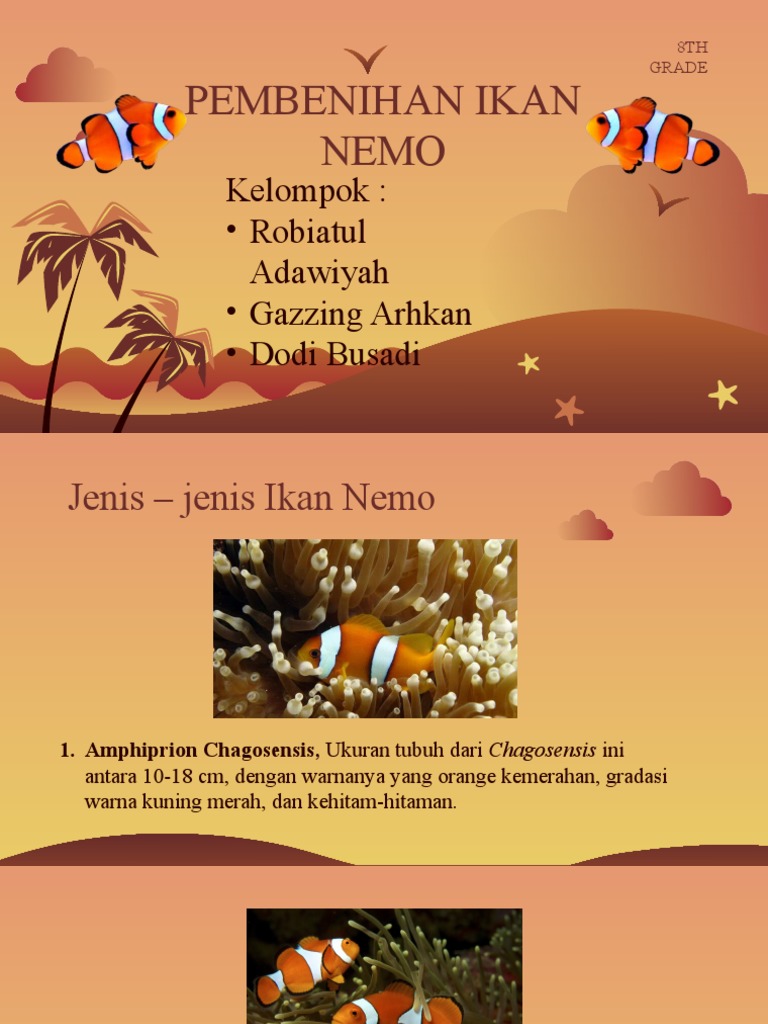 Proses Pembenihan Ikan Nemo | PDF | Griya & Taman | Kesehatan Holistik