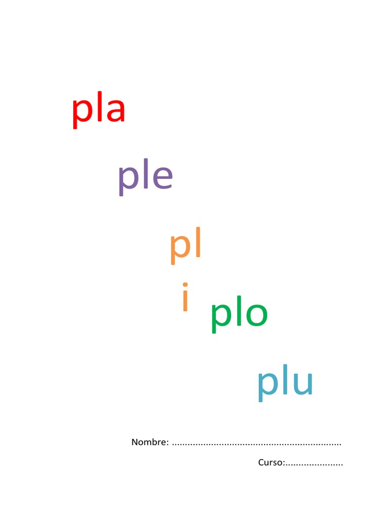 PLA PLE PLI PLO PLU Imprenta | PDF