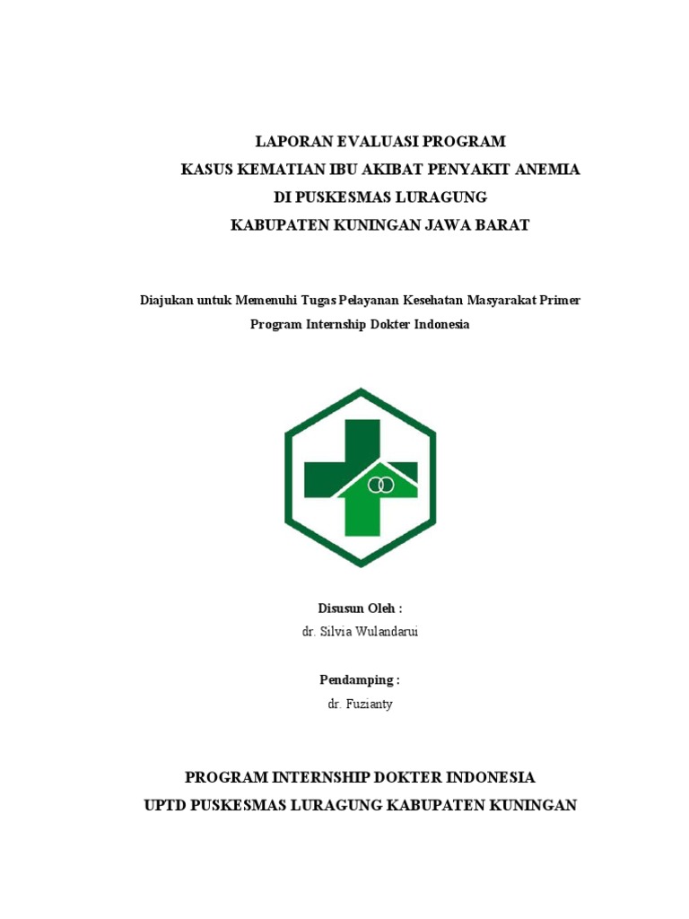 Laporan Evaluasi Program | PDF