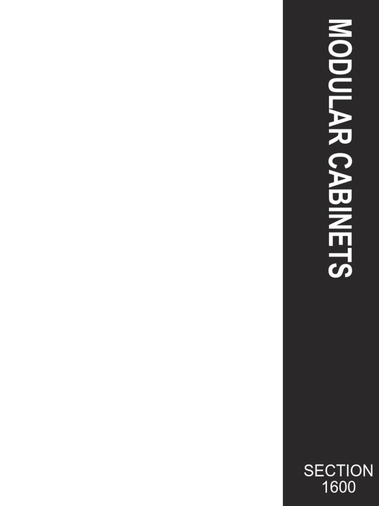 Section 1600: © 2003 AWI/AWMAC - 8th Edition Quality Standards | PDF ...