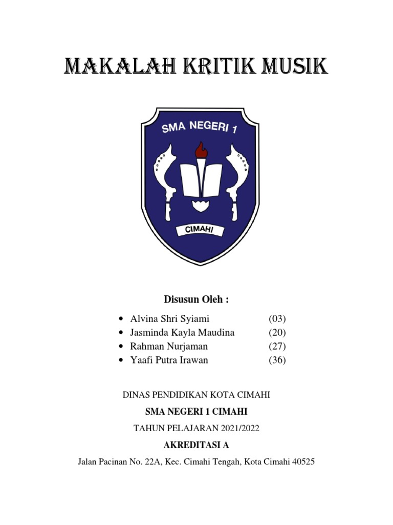 Kritik Musik Kelompok 10 | PDF | Seni