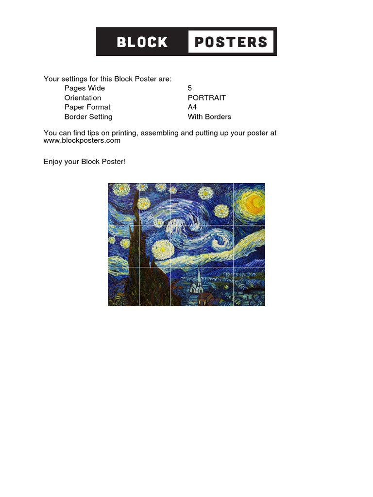 Starry Night | PDF