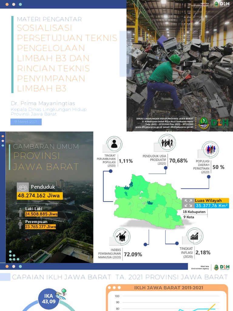 Bahan Pengantar Sosialisasi Pertek Dan Rintek PLB3 | PDF