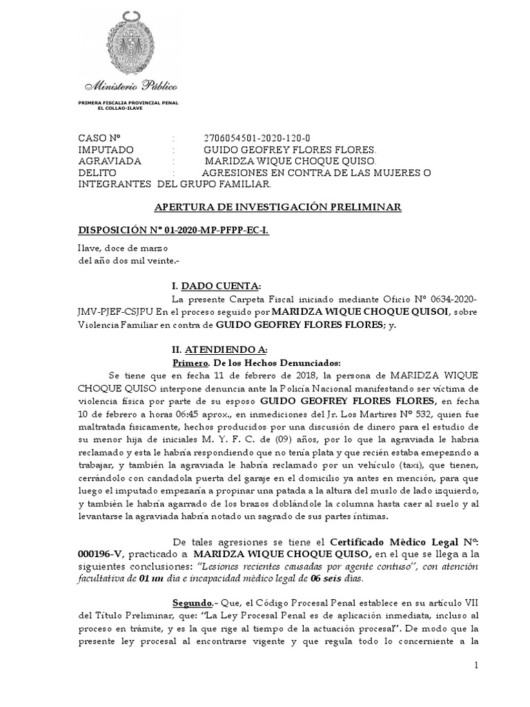 Modelo 002 | PDF | Ley procesal | Derecho penal