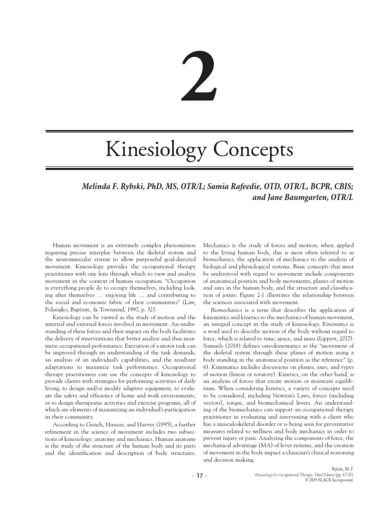 Kinesiology For Occupational Therapy-32-50 | PDF | Anatomical Terms Of ...